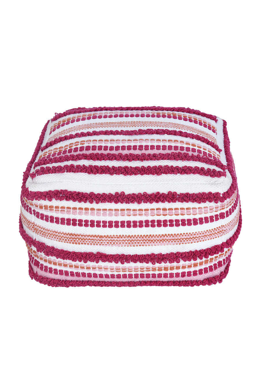 Bubble Pouf: Cozy Wool Comfort & Style