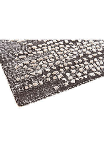 Efe: Luxury Hand-Tufted Taupe Rug with Beige Bobbles